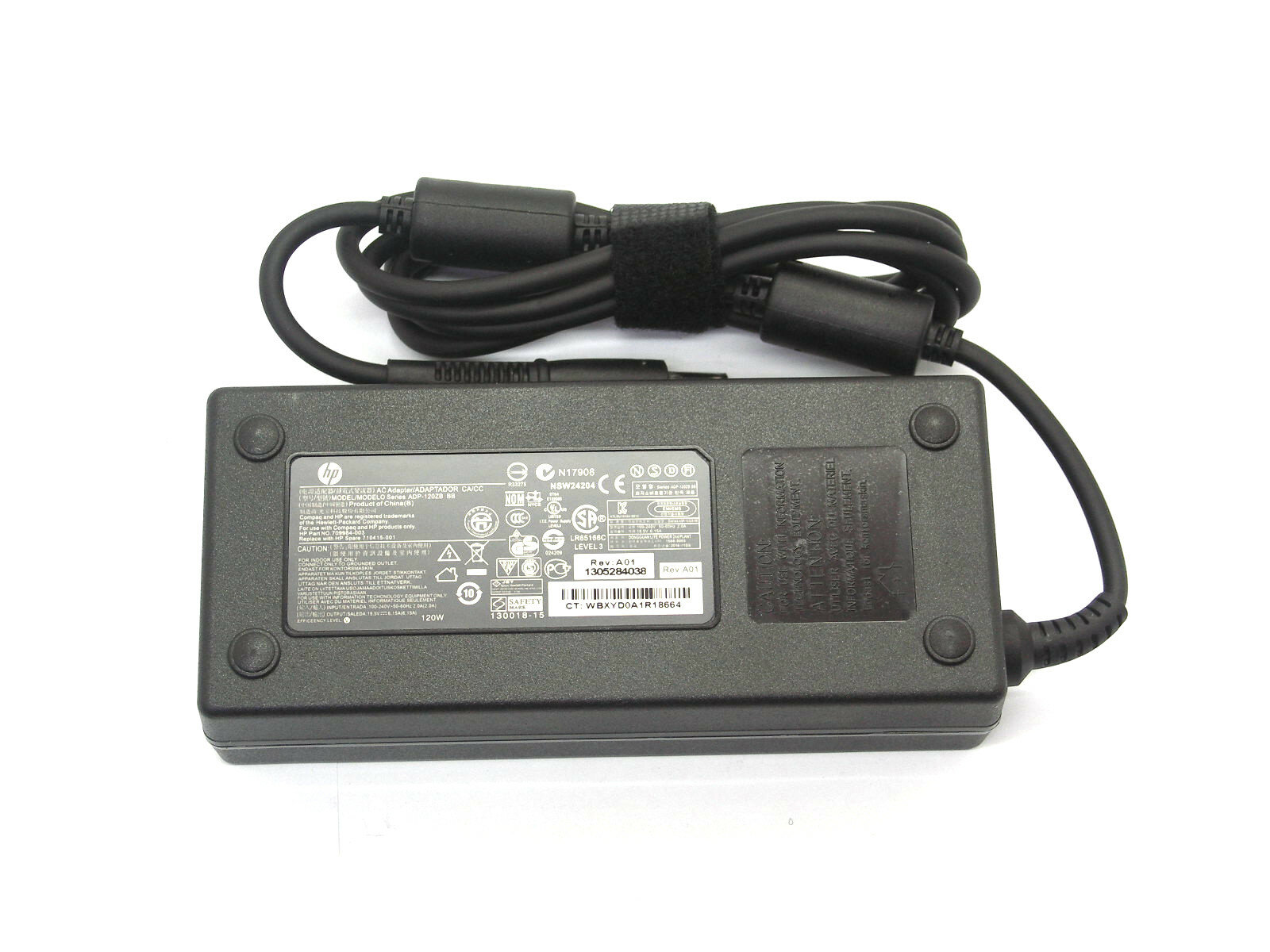Блок питания для HP 19.5V/6.15A 120W, разъем 7.4x5.0, с кабелем в розетку, ADP-HP-46