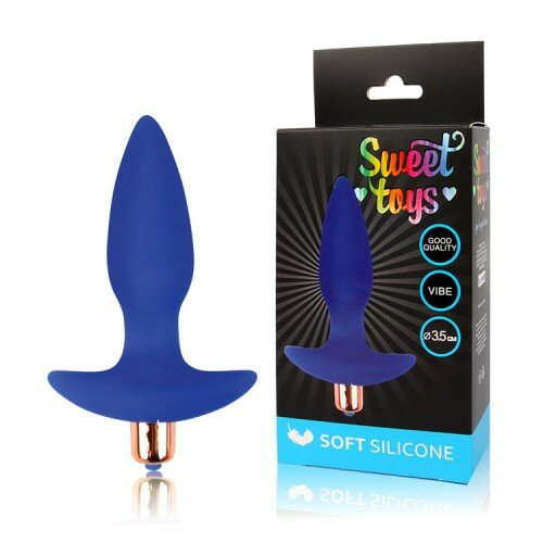 Sweet Toys Анальная пробка ST-40167 10,5 см, синий