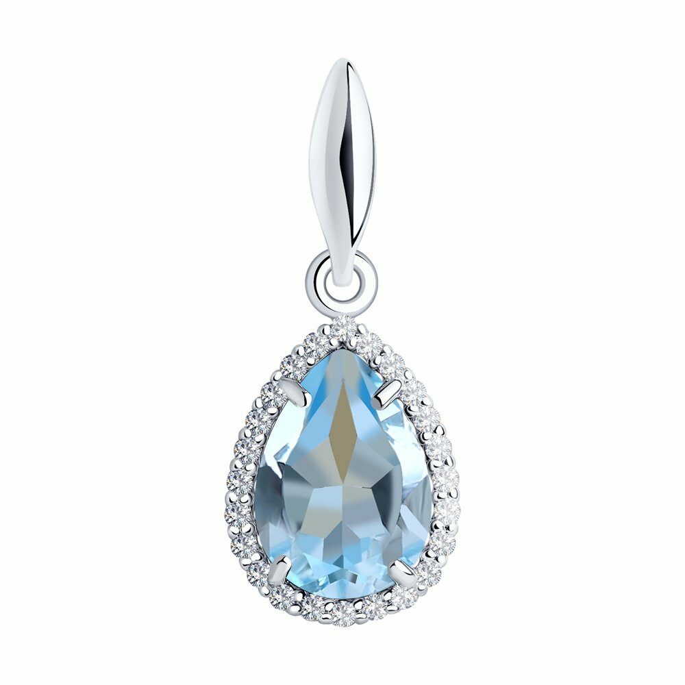 Подвеска, серебро, 925 проба