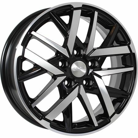 Колесный литой диск СКАД Босфор R16x6 5x100 ET38 CB57.1 Almaz