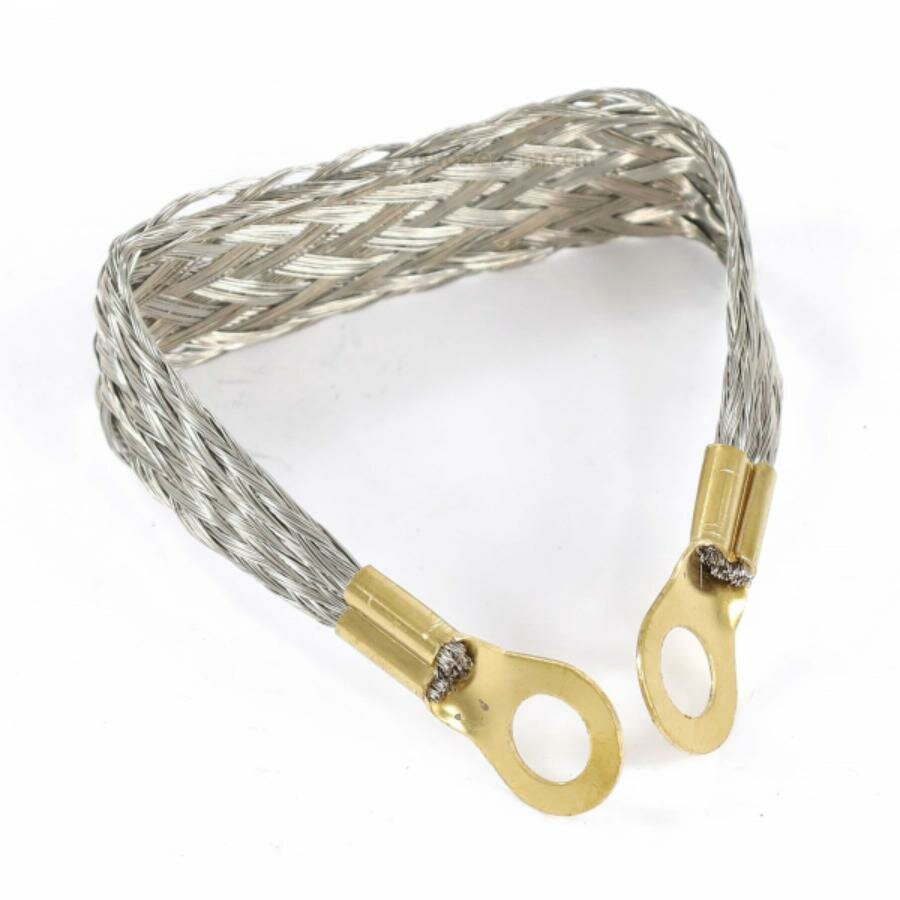 VOLTON VLTPML202430 Провод массы 20 см (косичка) сечение 24/30 медь, луж. клемма-латунь VOLTON