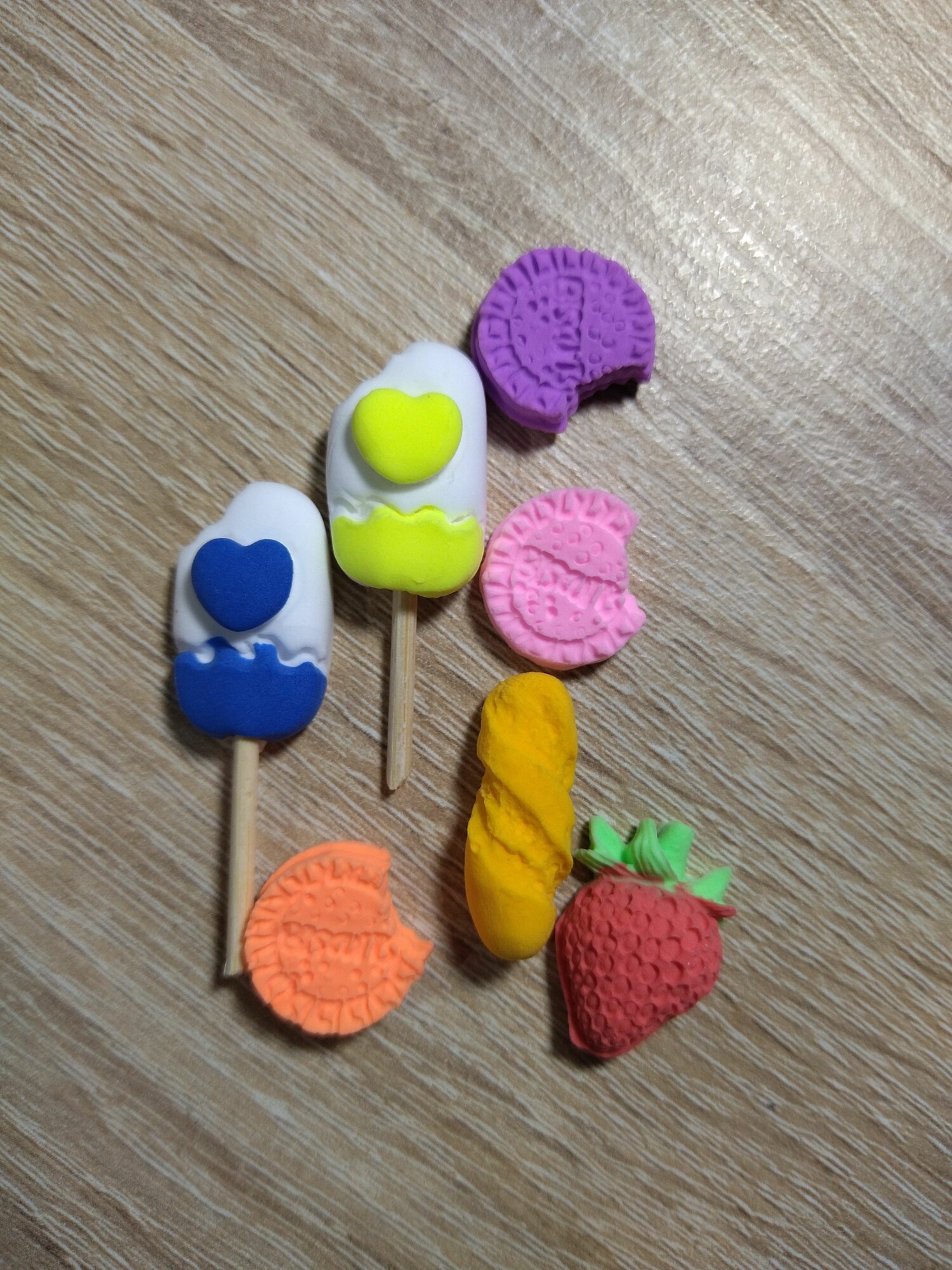 Набор миниатюр для ватной игрушки, куклы, 7 шт