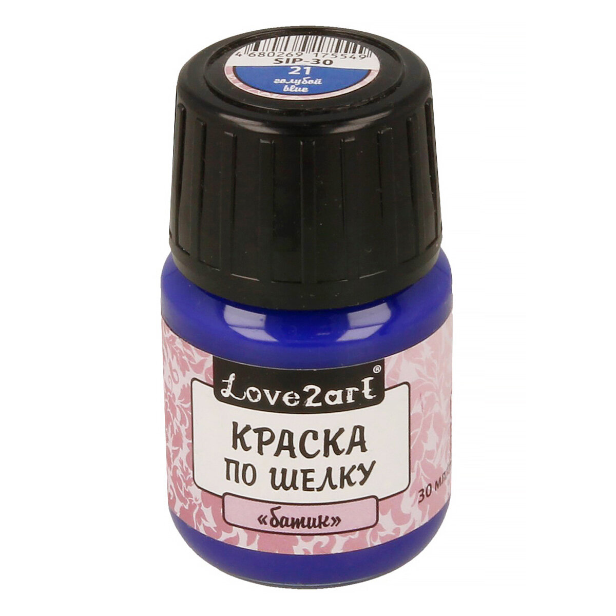"Love2art" Краска по шелку "батик" SIP-30 30 мл 21 голубой