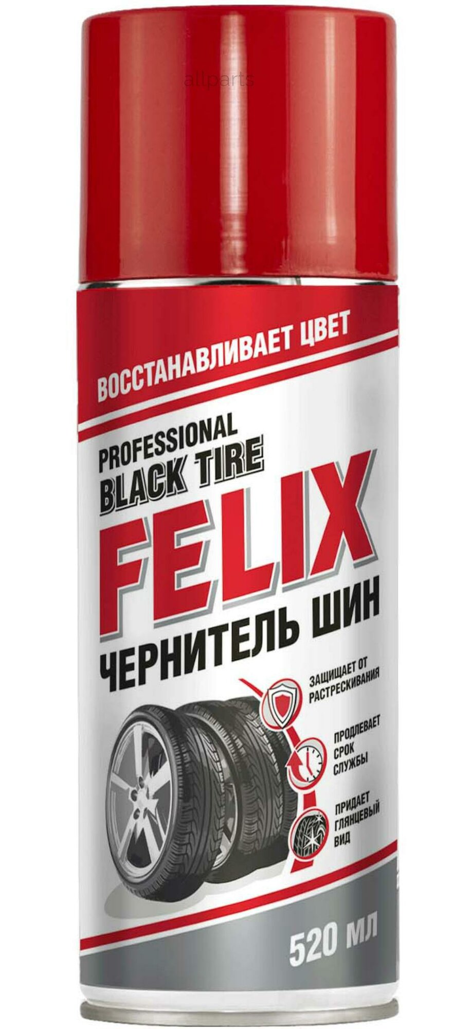 FELIX 411040114 чернитель шин! 520мл\