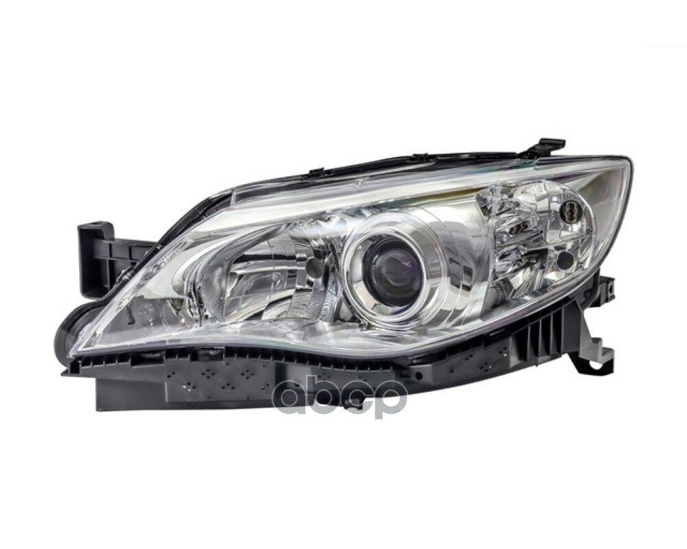 Фара левая! линзованная под корректор, внутри хром Subaru Impreza 08-10 Depo арт. 2201115LLDEM1