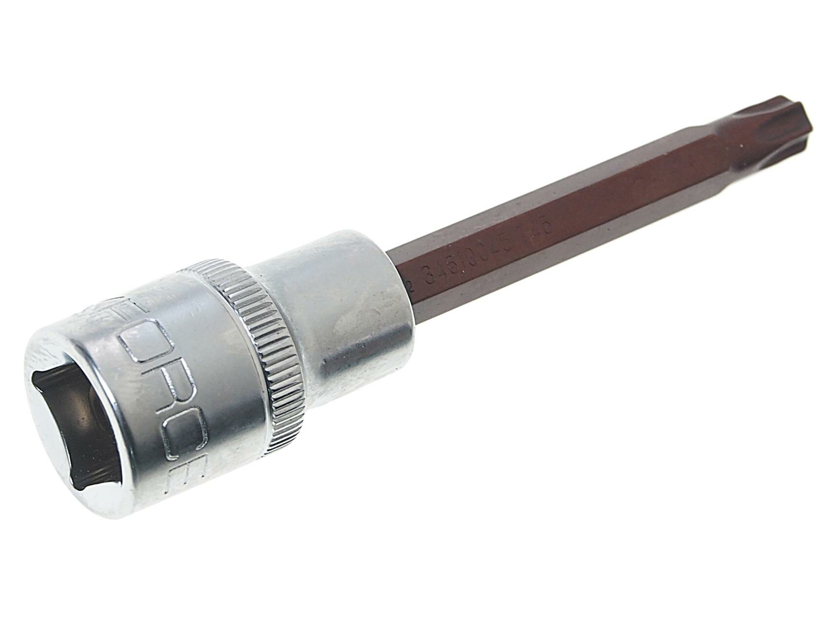 Головка-бита TORX T45 1/2 100мм ROCKFORCE