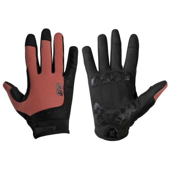 Перчатки полноразмерные STG Fit Skin, размер XL, красный с черным
