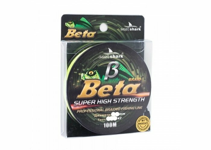 Плетеный шнур EastShark Beta 0.25 мм, 100 м