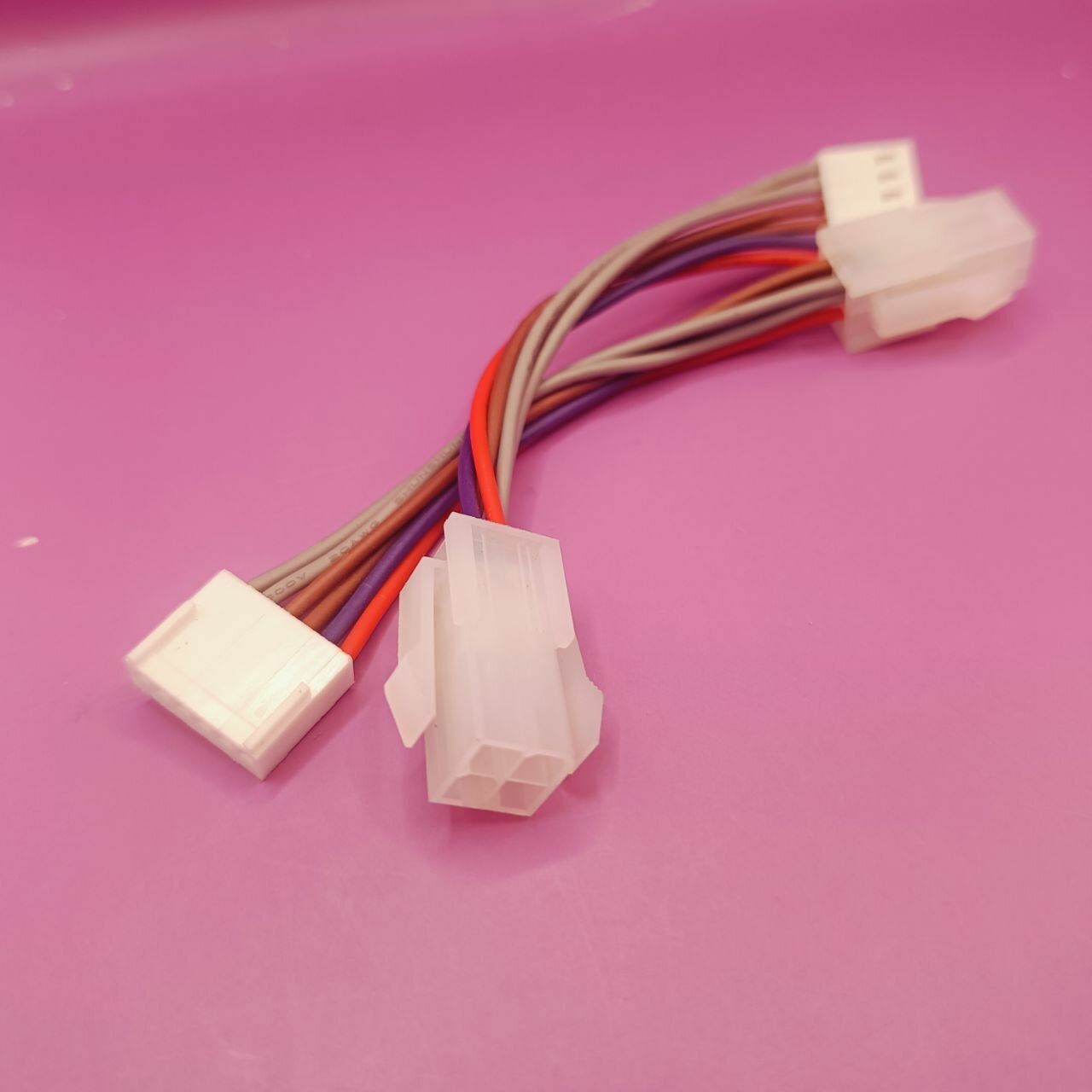 2 штуки! Переходник с 6 пин на 4 пин - кулер для асиков Whatsminer