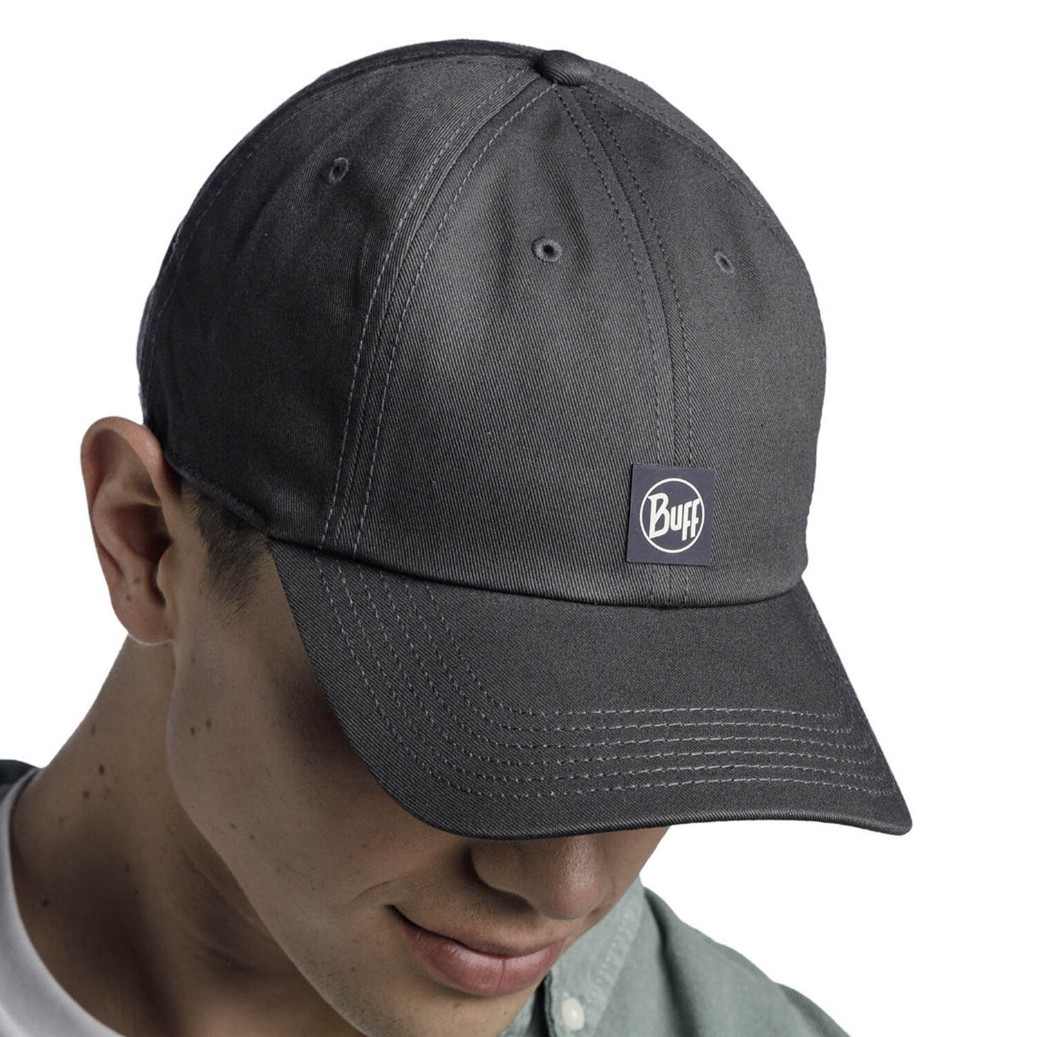 Кепка Buff Baseball cap для взрослых и детей, размер OneSize, серый — фото 1