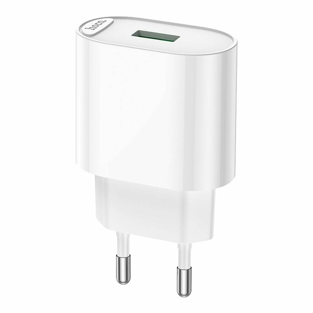 СЗУ HOCO C109A Fighter 1xUSB, 3А, 18W, QC3.0 (белый)