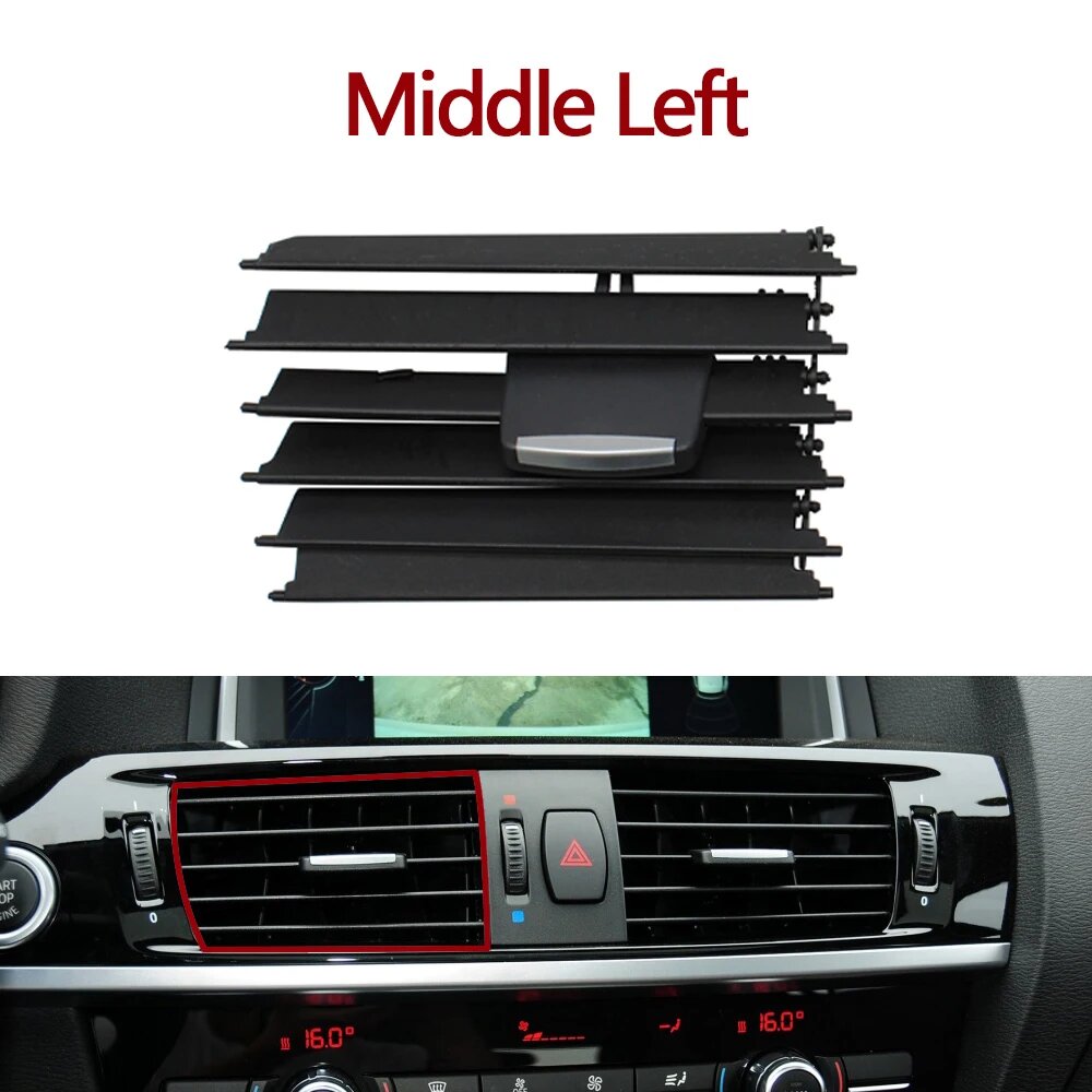 Решетка вентиляции Middle Left для BMW X3 X4 F25 F26 2011-2018