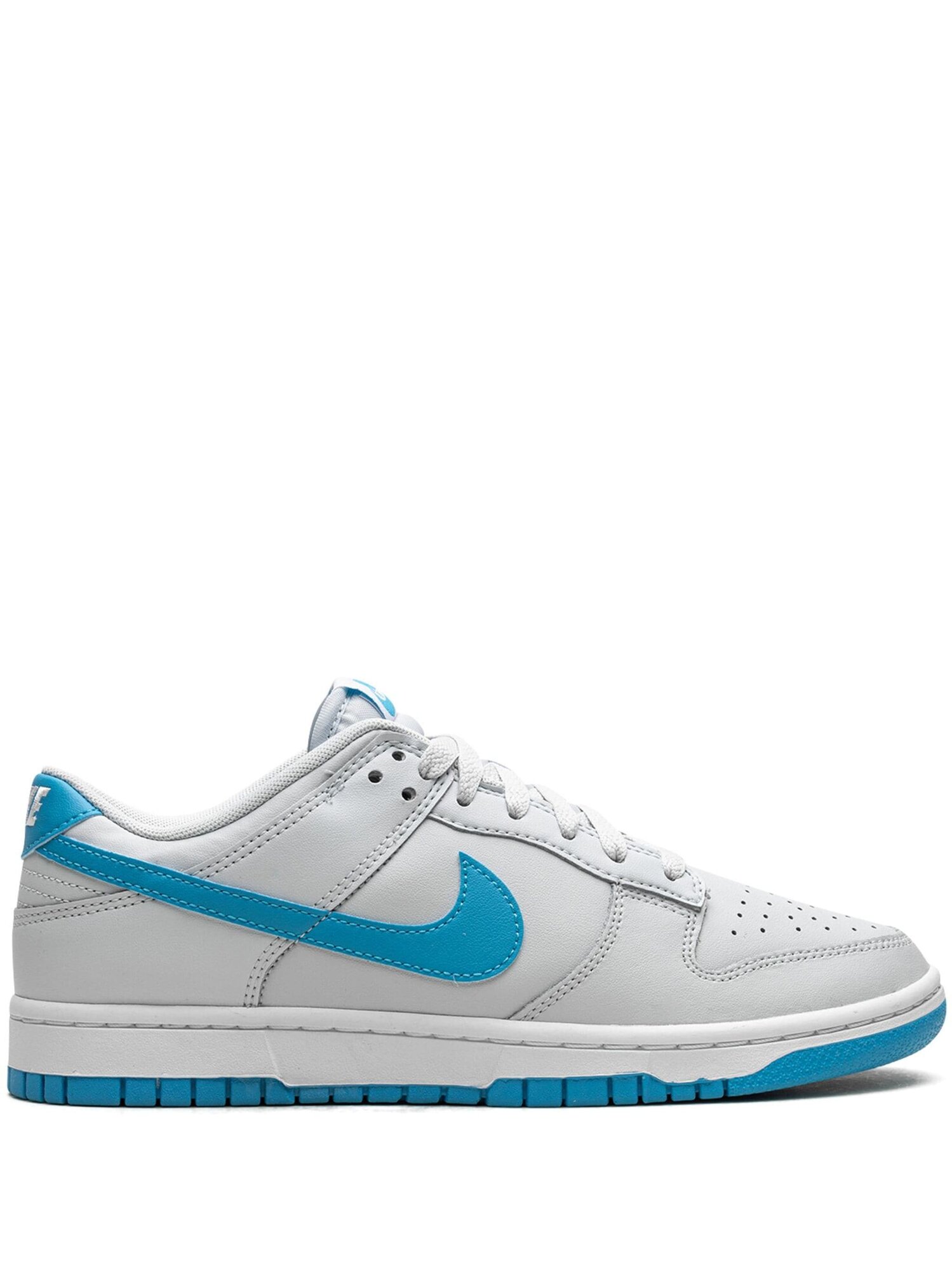 Кроссовки Dunk Low Pure Platinum/Blue Lightning
