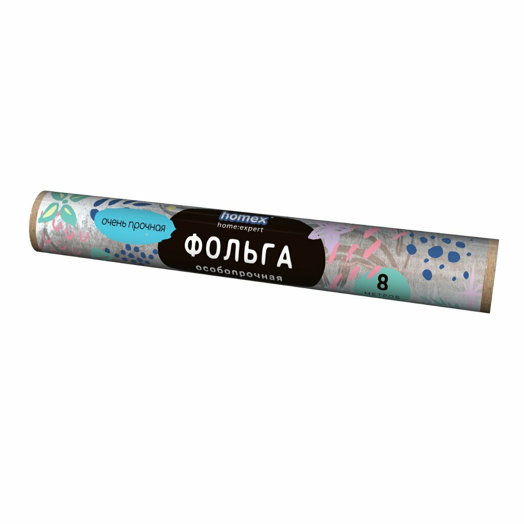 Фольга HOMEX 8м 11мкр Очень Прочная футляр