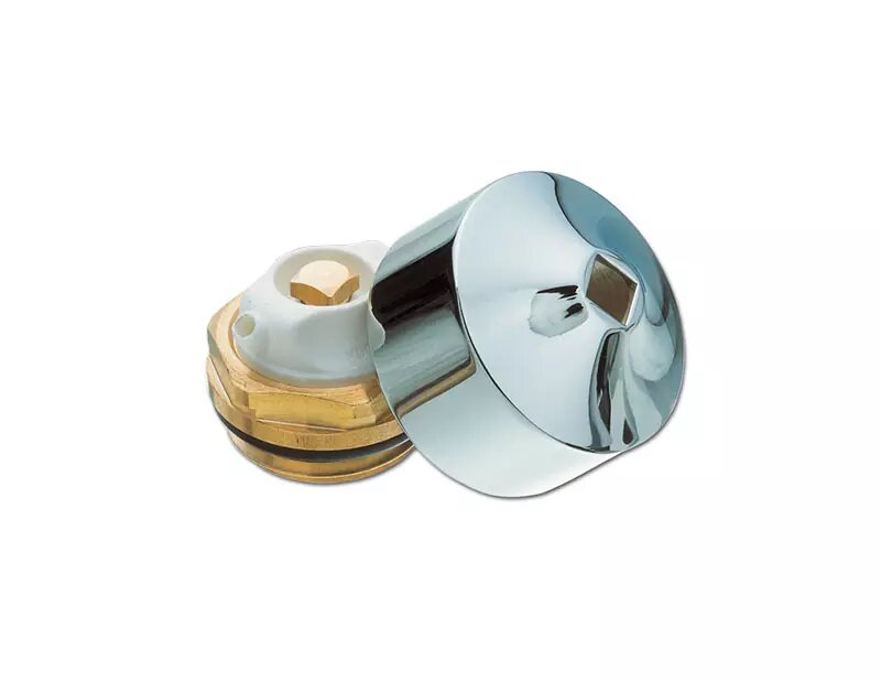 Воздухоотводчик Hummel DesignTechnik, с декоративным колпачком, 1/2"