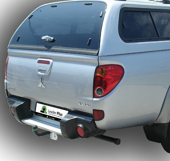 Фаркоп(прицепное) Лидер-Плюс для MITSUBISHI L200 2006-2015 ( включая Long), FIAT FULLBACK 2016- (паспорт и сертификат в комплекте)(без электрики)M116-A