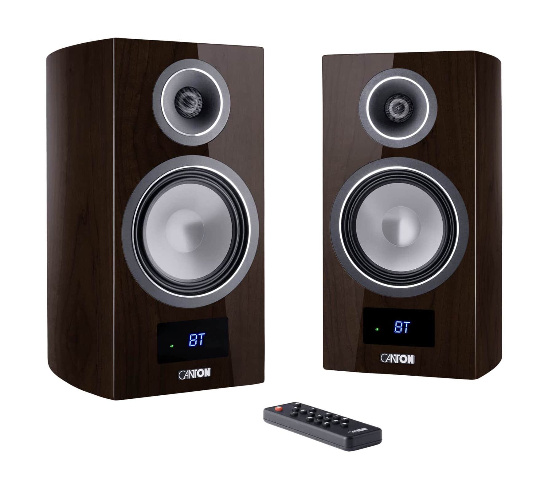 Полочная акустика Canton Smart Vento 3 S2 Walnut Dark High Gloss