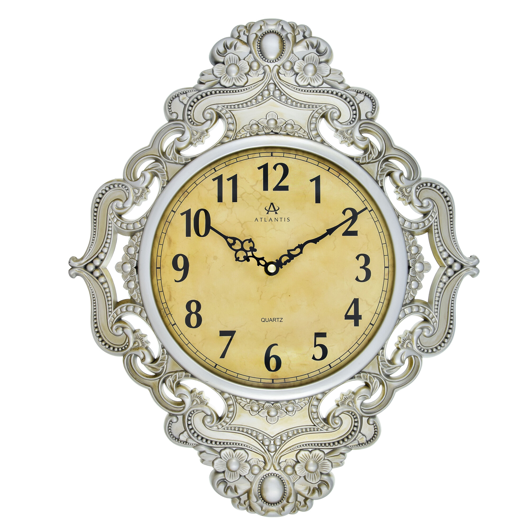 Часы настенные Atlantis TLD-35194 silver