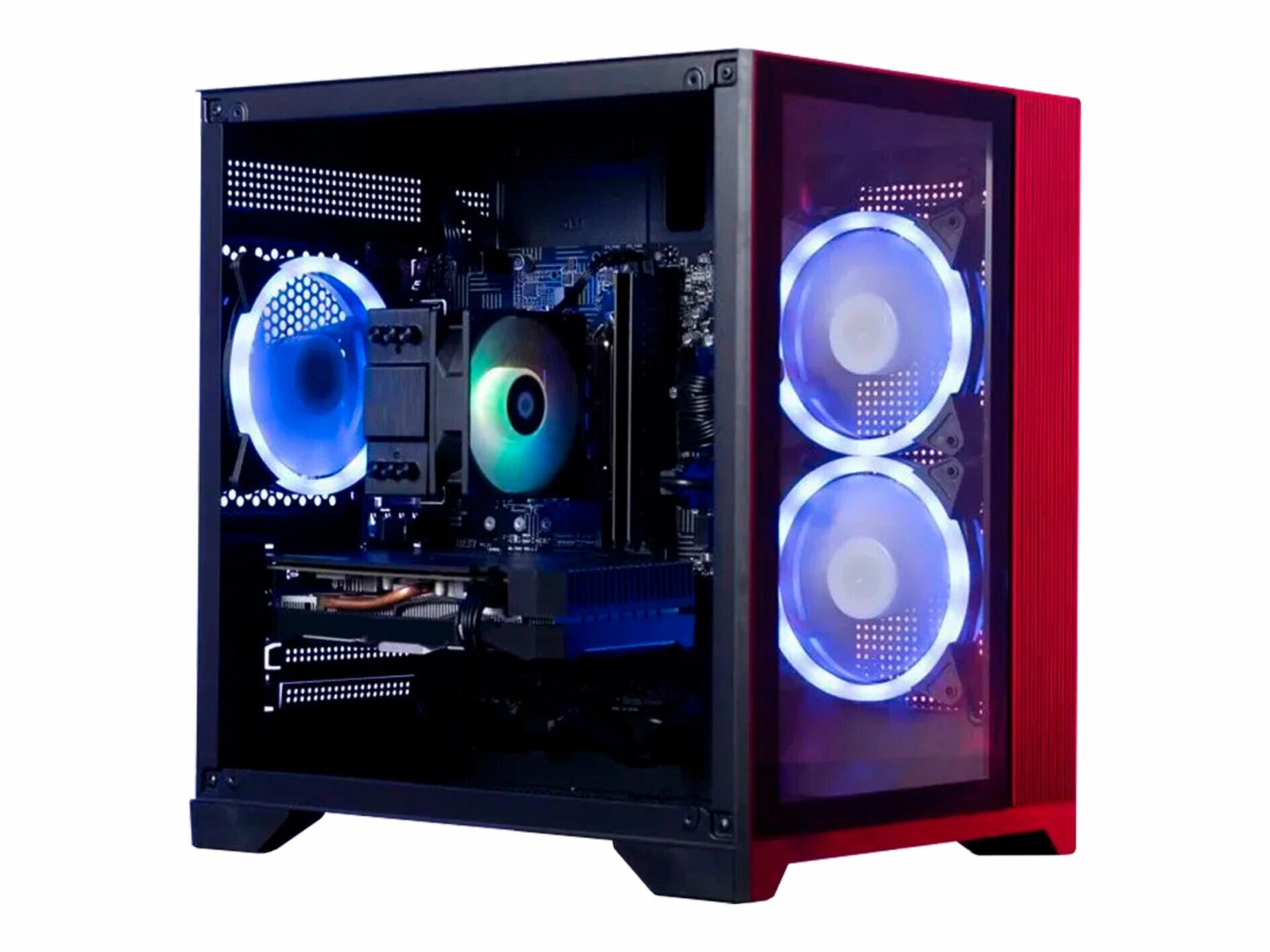 Системный блок игровой Intel Core i7 / NVIDIA GeForce RTX 4060 8Gb / 16Gb / SSD 1Tb / 600W / Windows 10 Pro / WiFi