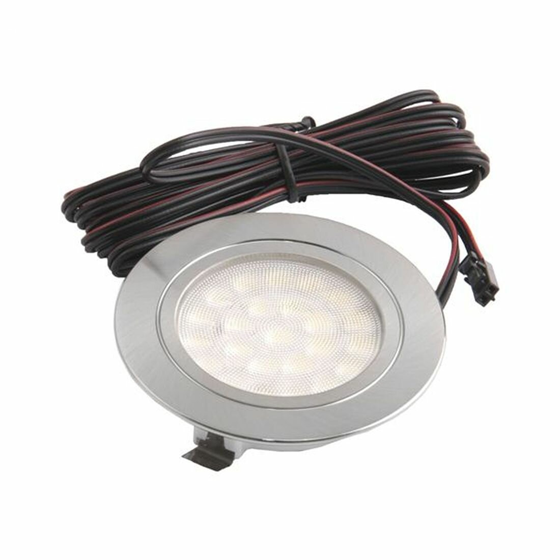 Светильник круглый врезной SUN 2W/12V, хром, 4000К