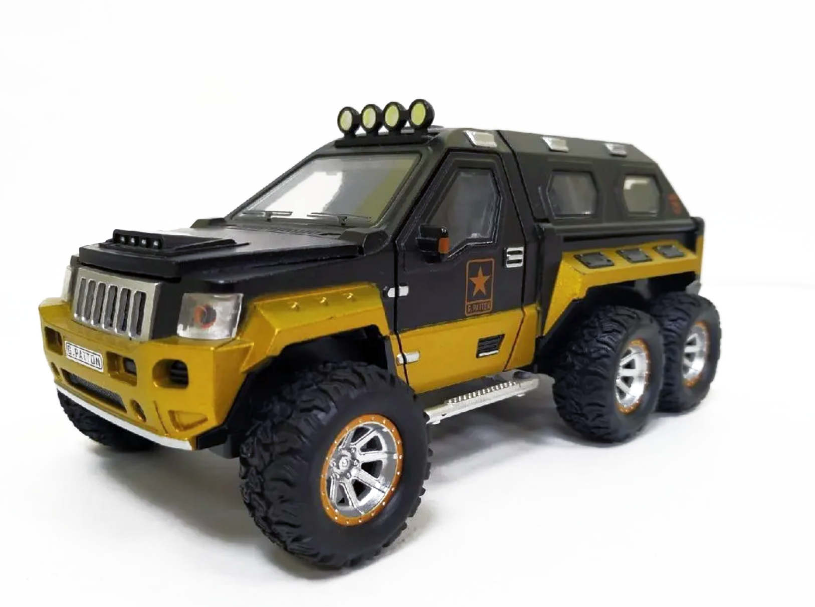 Машина джип Военный бронированный DIE-CAST 1:24 металлическая 18*10*7 см