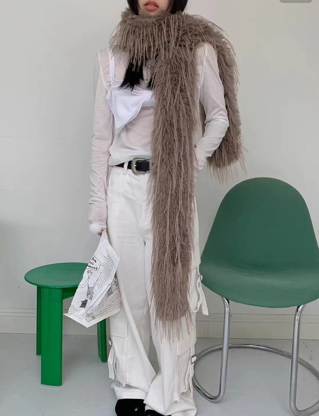 Комплект с шарфом