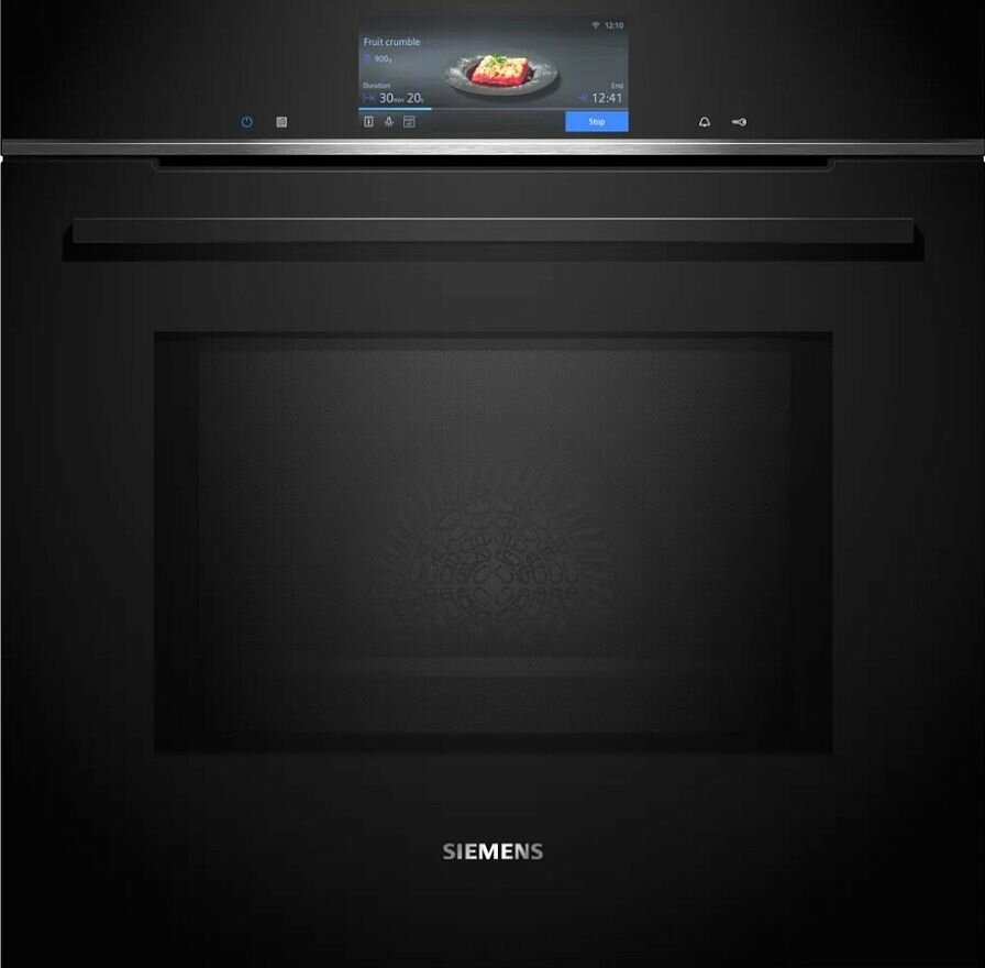 Духовой шкаф электрический Siemens HM778GMB1, черный
