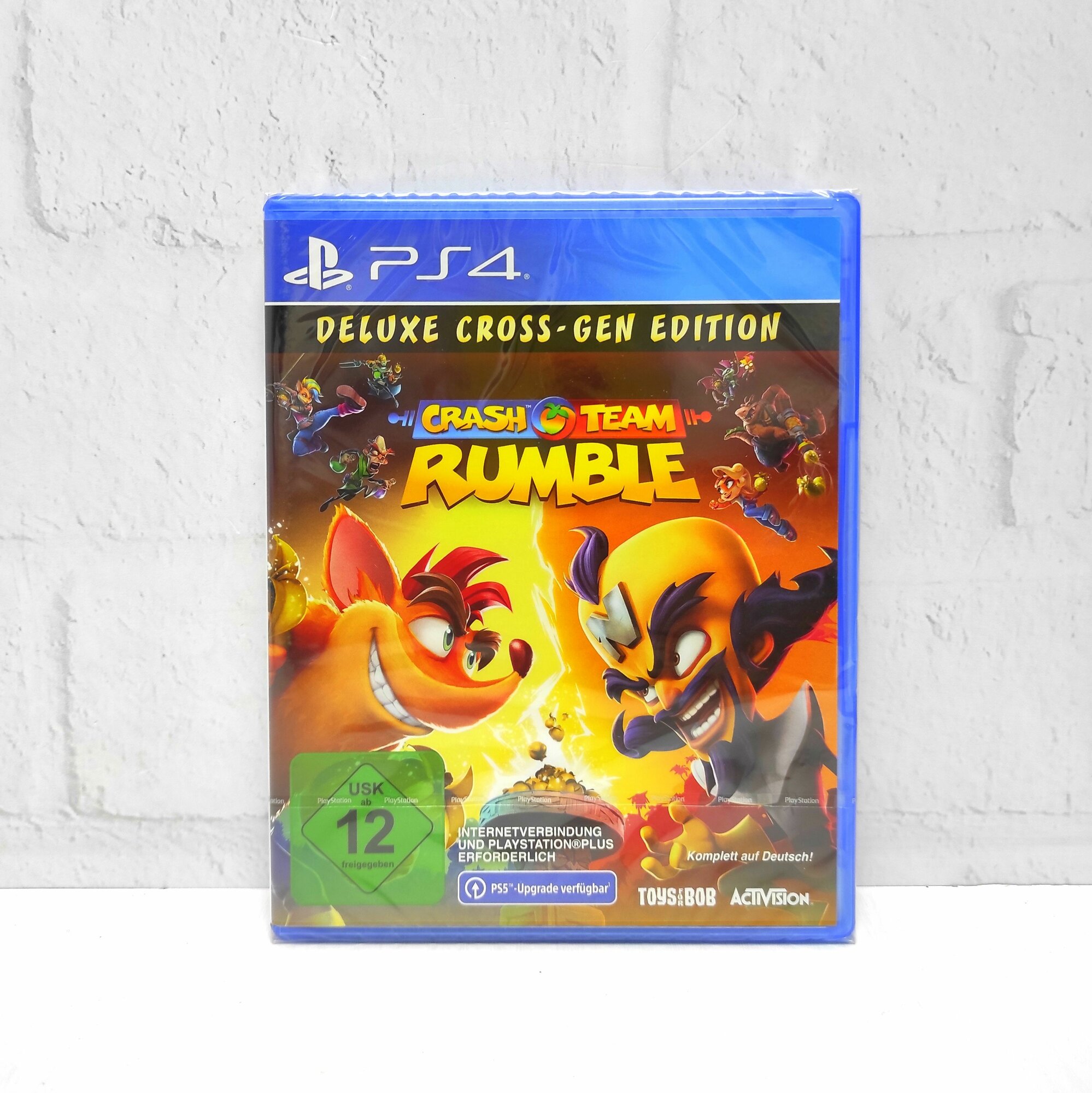 Crash Team Rumble Deluxe Edition сетевая игра Английский язык CUSA 32404 Видеоигра на диске PS4 / PS5