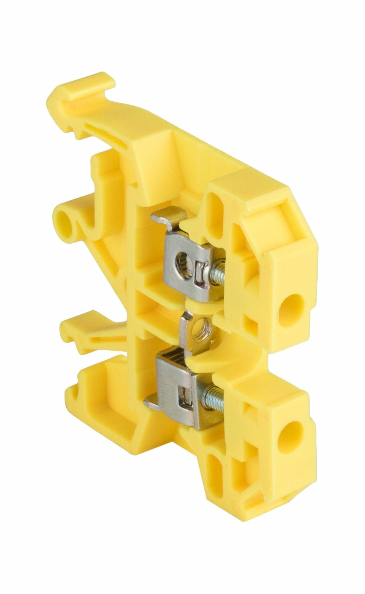 Колодка клеммная JXB-2.5-35, желтая, EKF PROxima - 50 штук