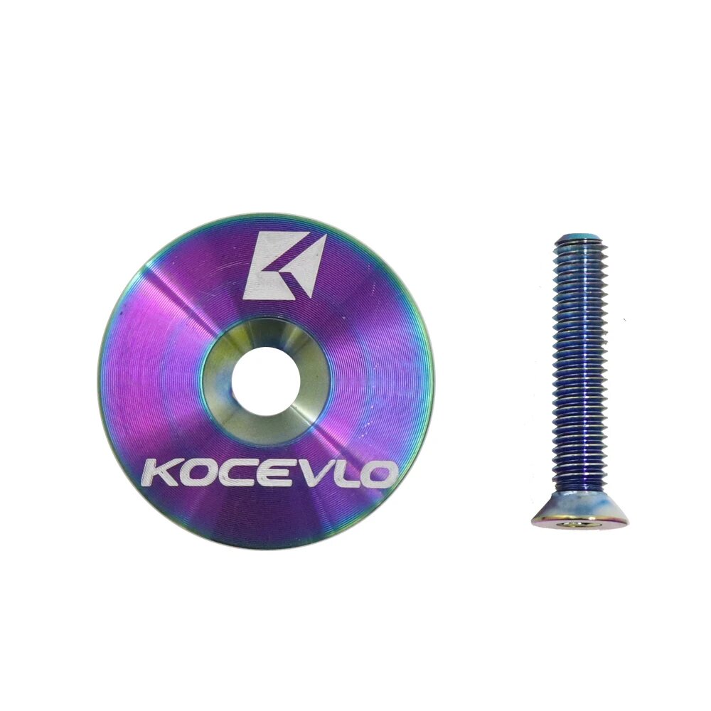 Велосипедная крышка рулевой колонки KOCEVLO, фиолетовый, 31.7 мм
