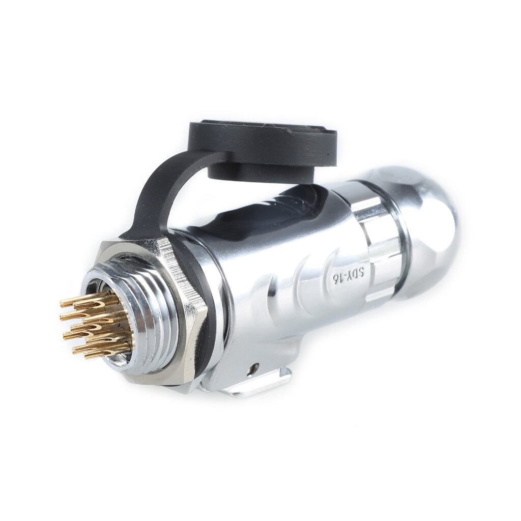 Разъем питания, Нейтральный LP16 полностью металлический плюс 12 гнезд - 9-pin