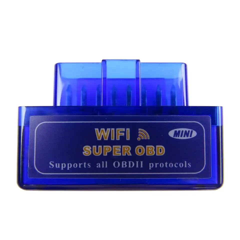 Диагностический сканер для автомобилей Wi-Fi V1.5 ELM327 OBD2 с чипом PIC18F25K80 для Синий