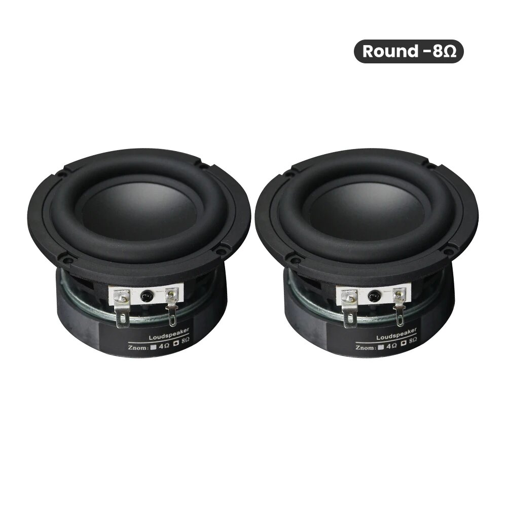 AIYIMA Портативные динамики сабвуферы 2 штуки 8 ohm