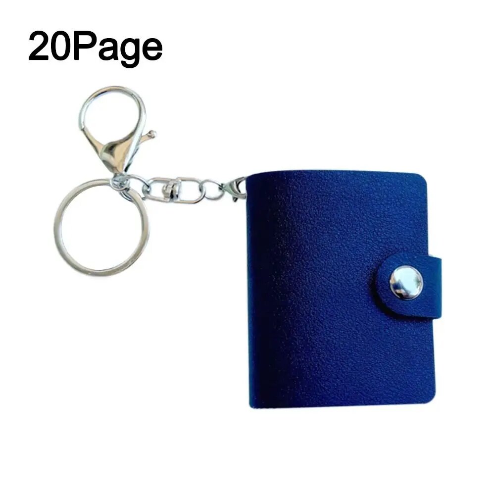 Мини-фотоальбом Polyurethane Mini Photo Album Синий, Black