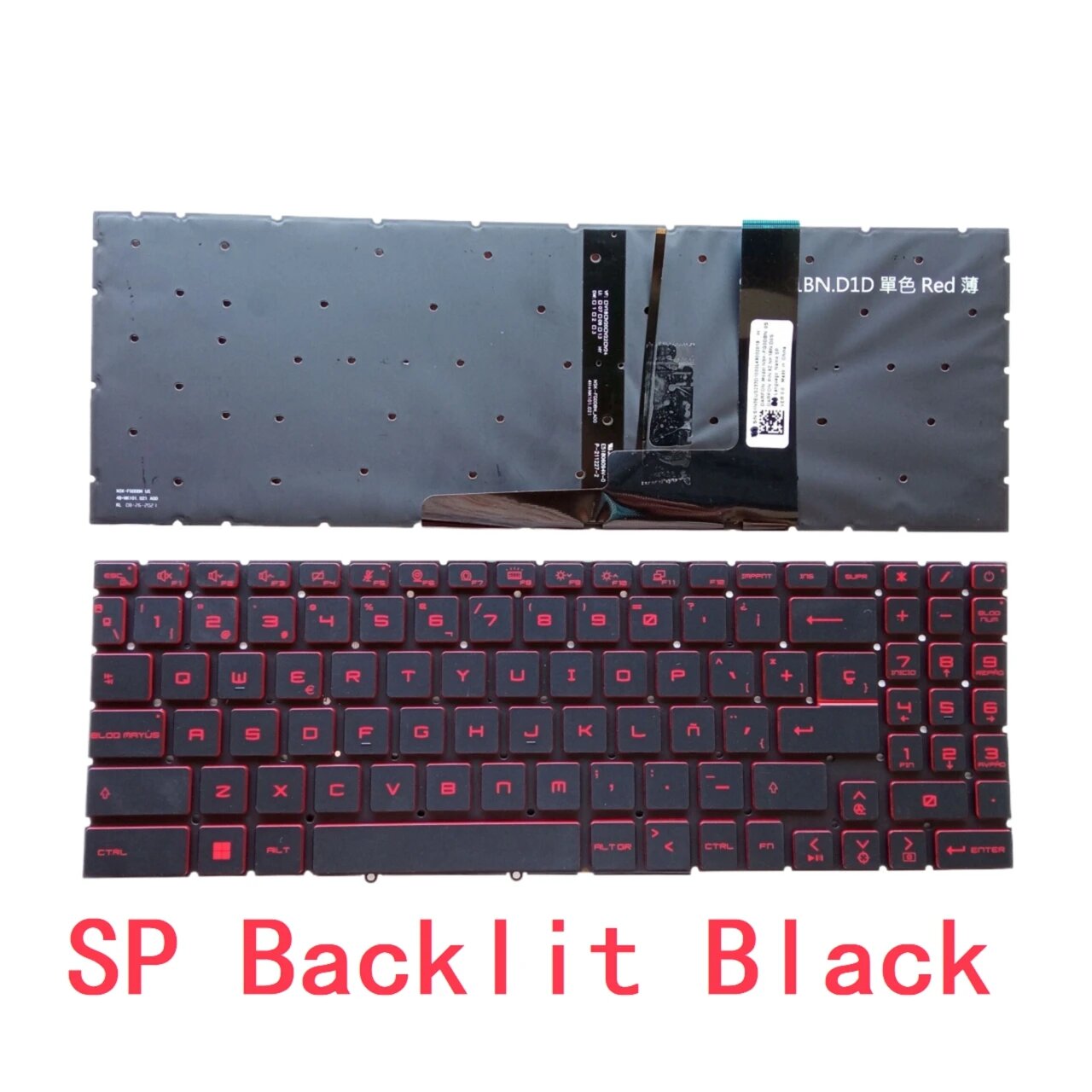 Новая RGB-клавиатура для ноутбука MSI GL66 GF66 MS-1581 1582 1583 1585 GL76 GF76 MS-17L1 17L2 17L3 MS-17L4 MS-17L5