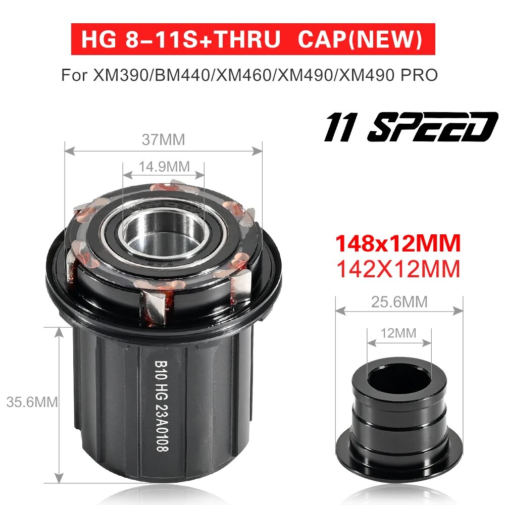 KOOZER XM490 BM440 PRO MTB Концентраторы 8-11 Speed XM490 HG TA New