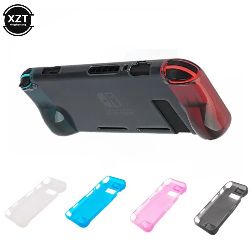 Черный чехол WYMECT Soft TPU для Nintendo Switch