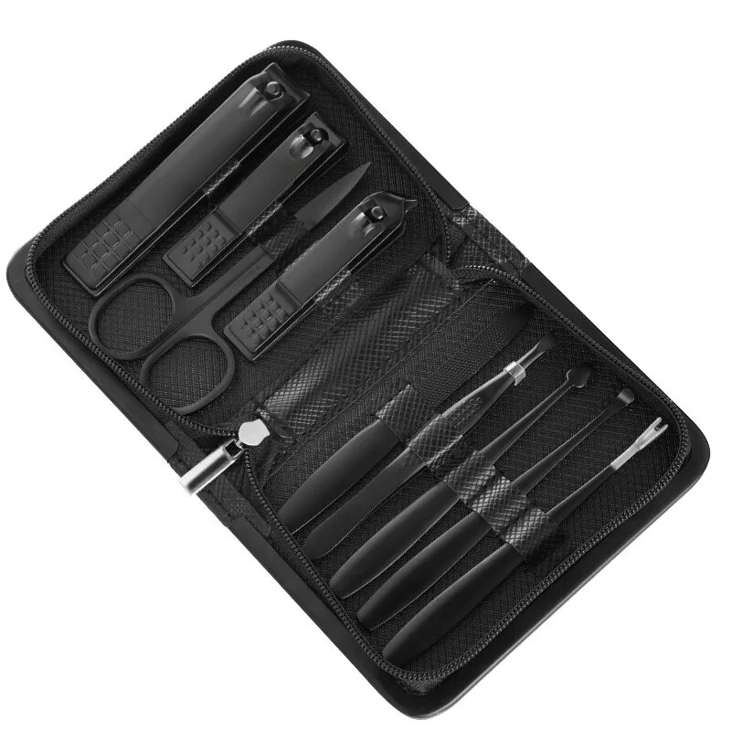 Набор для маникюра и педикюра Xiaomi MIjia Youpin, black set