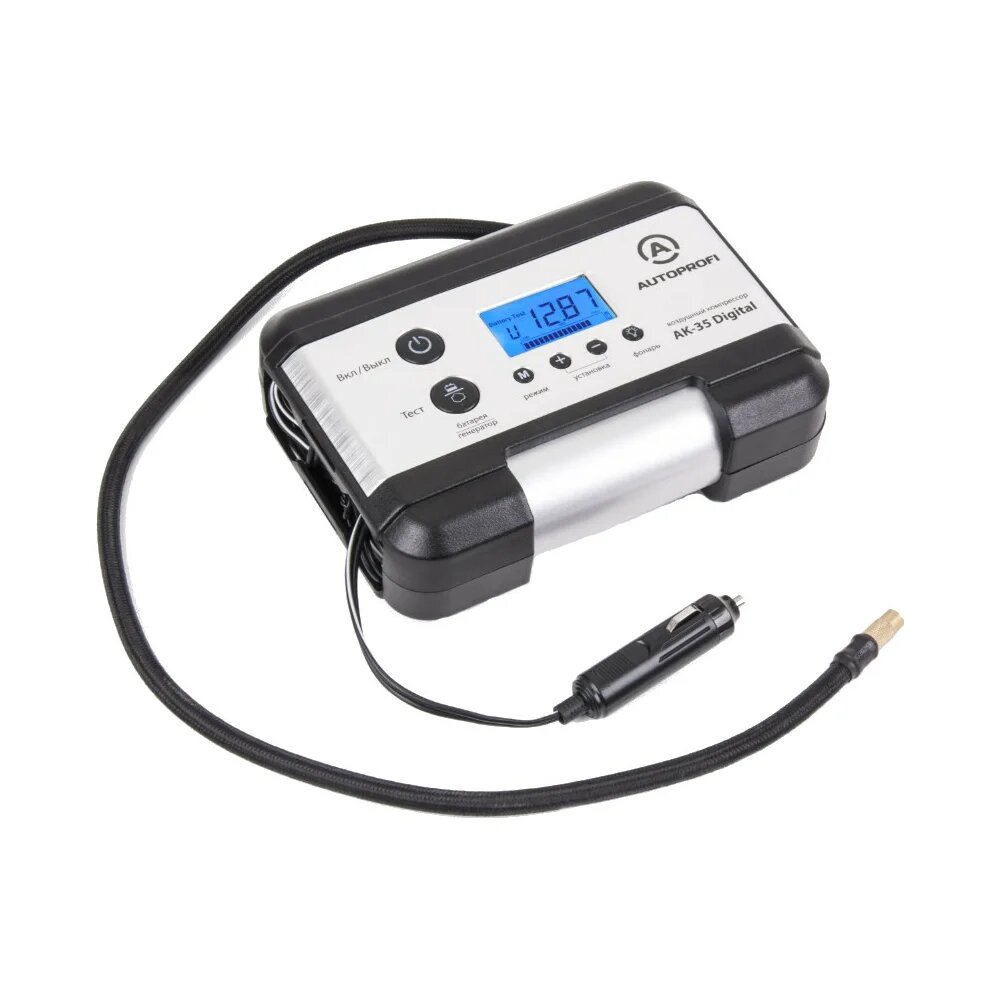 Цифровой компрессор 4 в 1 AUTOPROFI AK-35 Digital, 4 в