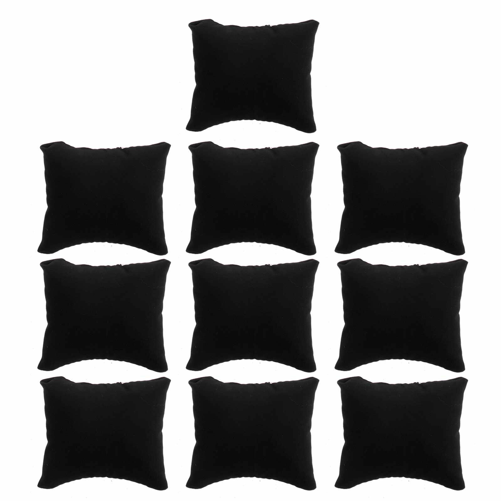 Мягкие фланелевые подушечки для защиты и хранения часов и ювелирных изделий, 7.5x8.5 см, 10 шт