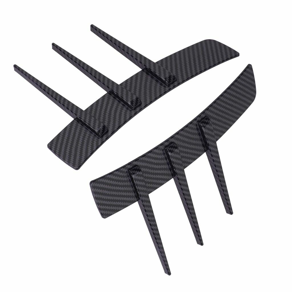 Накладки на крылья автомобиля - карбоновый цвет