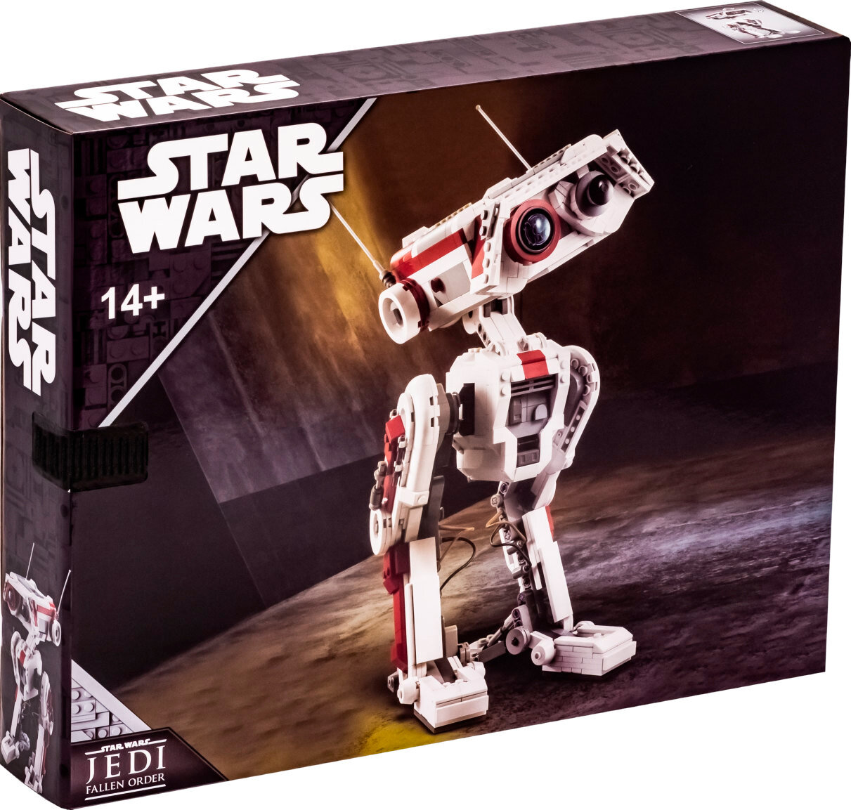 Конструктор Lion King Star Wars "Дроид BD-1", 1080 деталей, пластик, 1 минифигурка, бело-красный