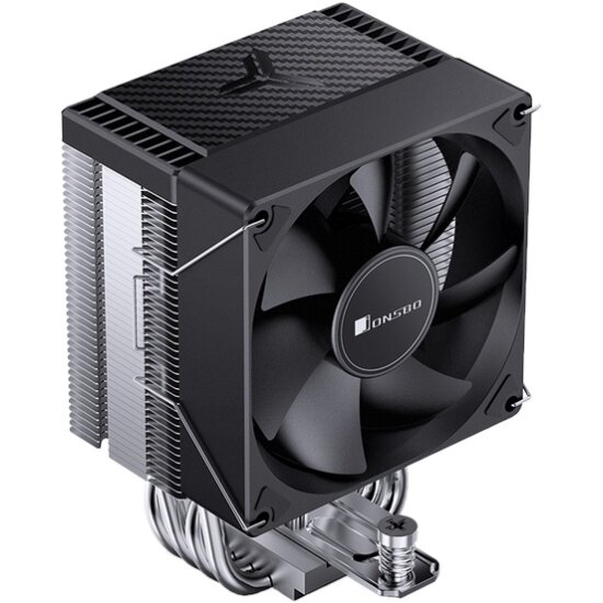 Кулер для процессора JONSBO CR-1400, для Intel/AMD, TDP 180Вт, 4 тепловые трубки, черный