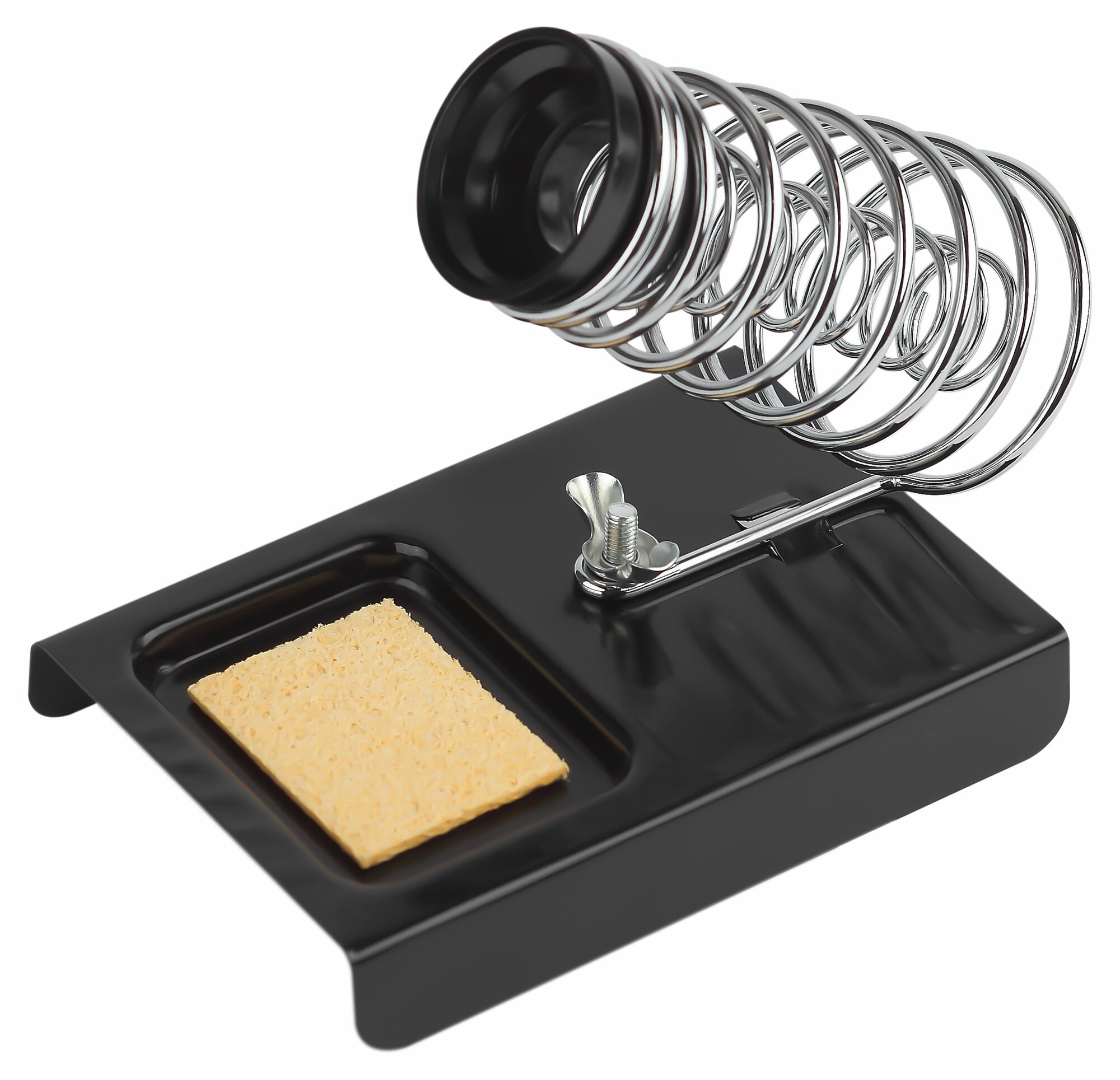 Подставка под паяльник "ЭРА" PL-T03, с губкой для очистки жала, 209 г