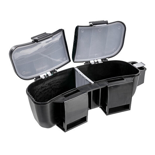 Коробка для приманок и наживки поясная 2 отдела 25.5х11х9.5 см, premier fishing PR-XD-37