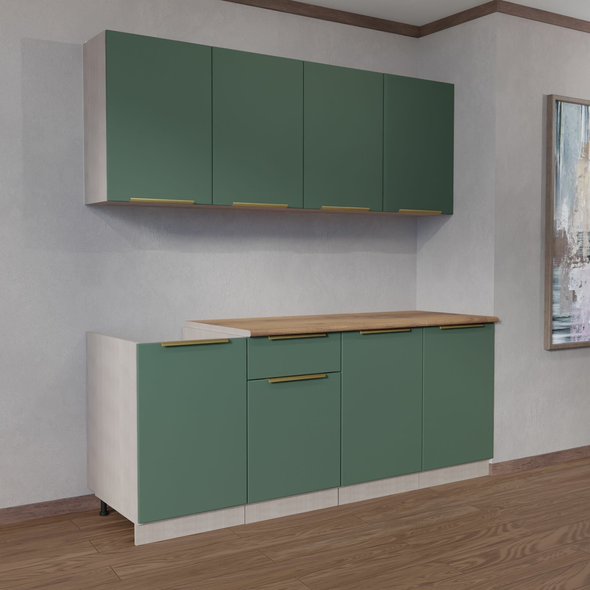 Кухонный гарнитур 2м МДФ Марта