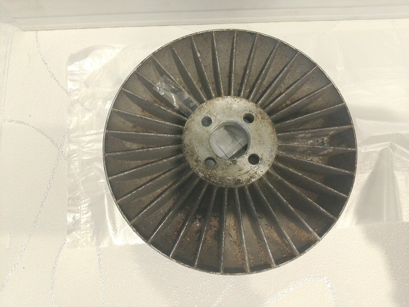 Крыльчатка ротора гидромуфты КАМАЗ