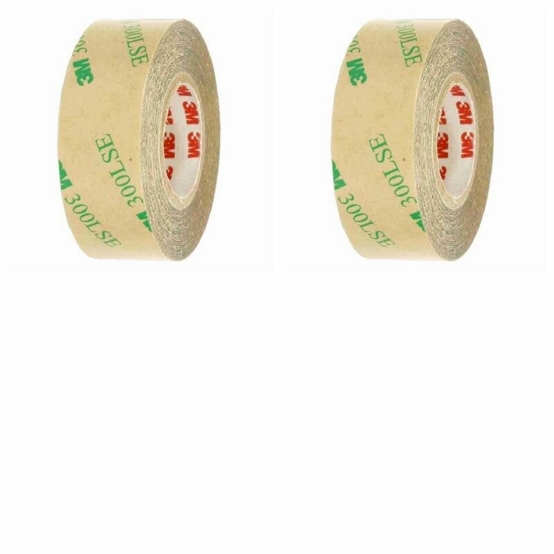 ЗМ Клейкая лента, двусторонняя, 19 мм х 5 м, прозрачная, 2 уп.