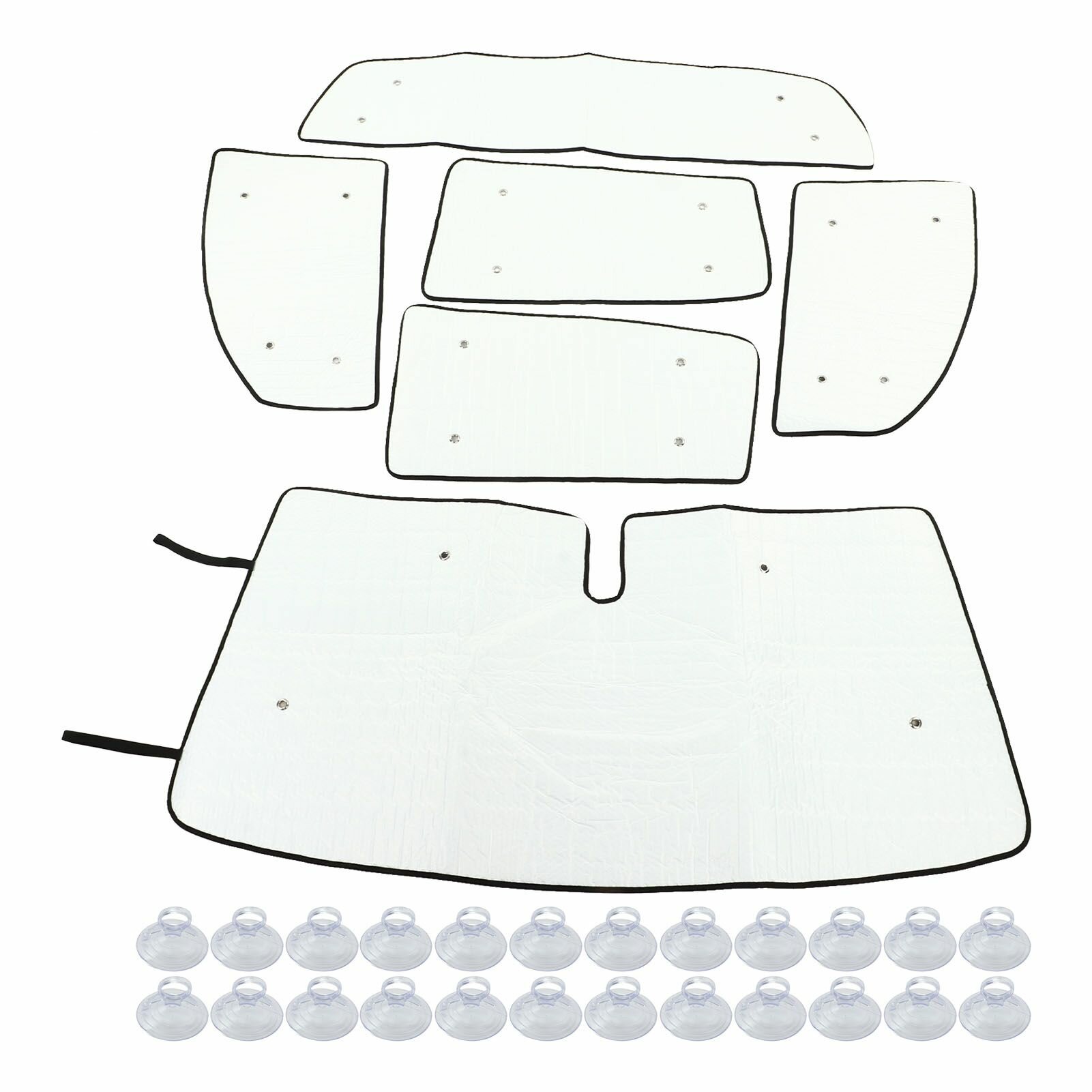 Лобовое стекло с УФ-защитой и присосками для XK50 2007-2021