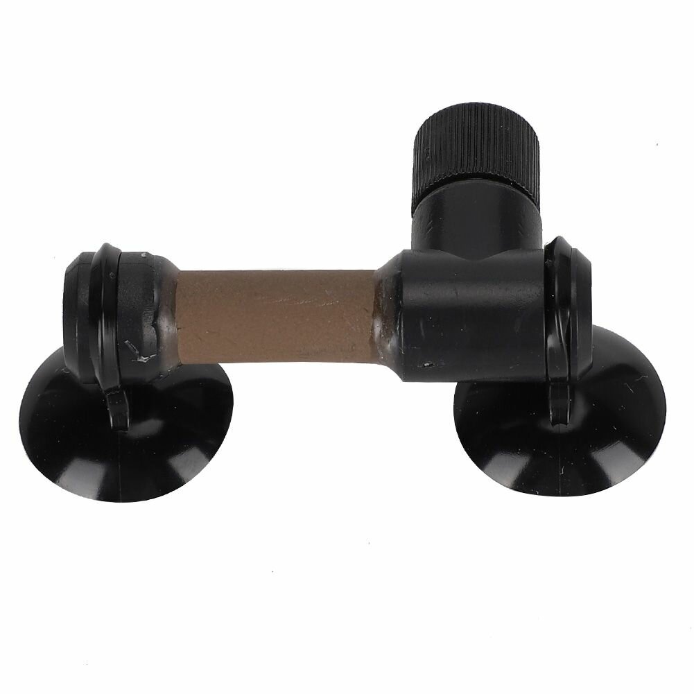 Аквариумный очиститель CO2, керамическая трубка, аксессуары для аквариума, черный пластик, простая конструкция для легкого распыления и очистки CO2